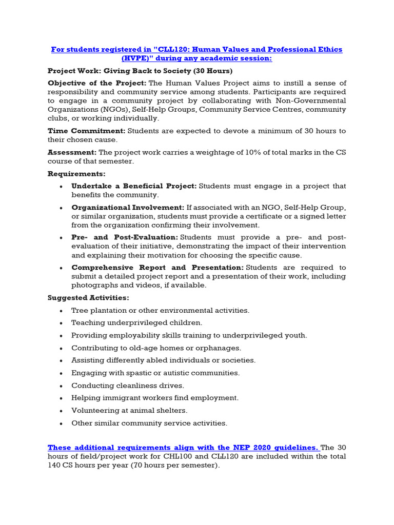 HVPE Project Guidelines Jul-Dec2024 | PDF