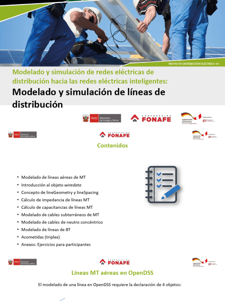 C2-2-Modelado-simulacion-de-lineas-de-distribucion | PDF | Conductor ...