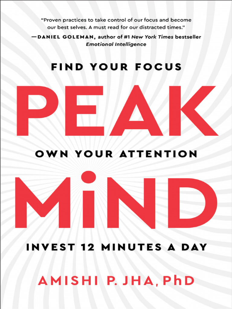 Peak Mind Find Your Focus, Own Your Attention | PDF | Mente | Estrés ...