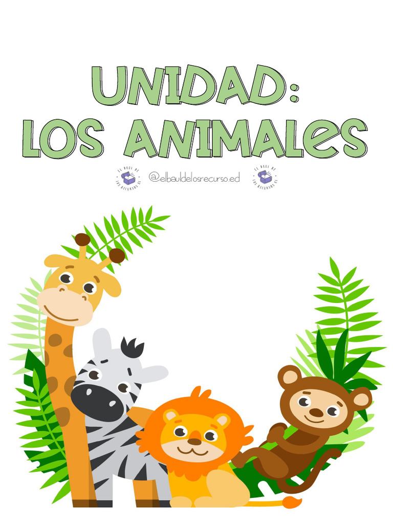 Unidad Animales Nivel 1 Color | PDF | Zoología