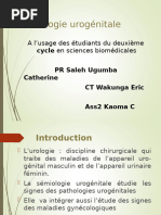 Examen Physique en Urologie | PDF | Prostate | Urologie
