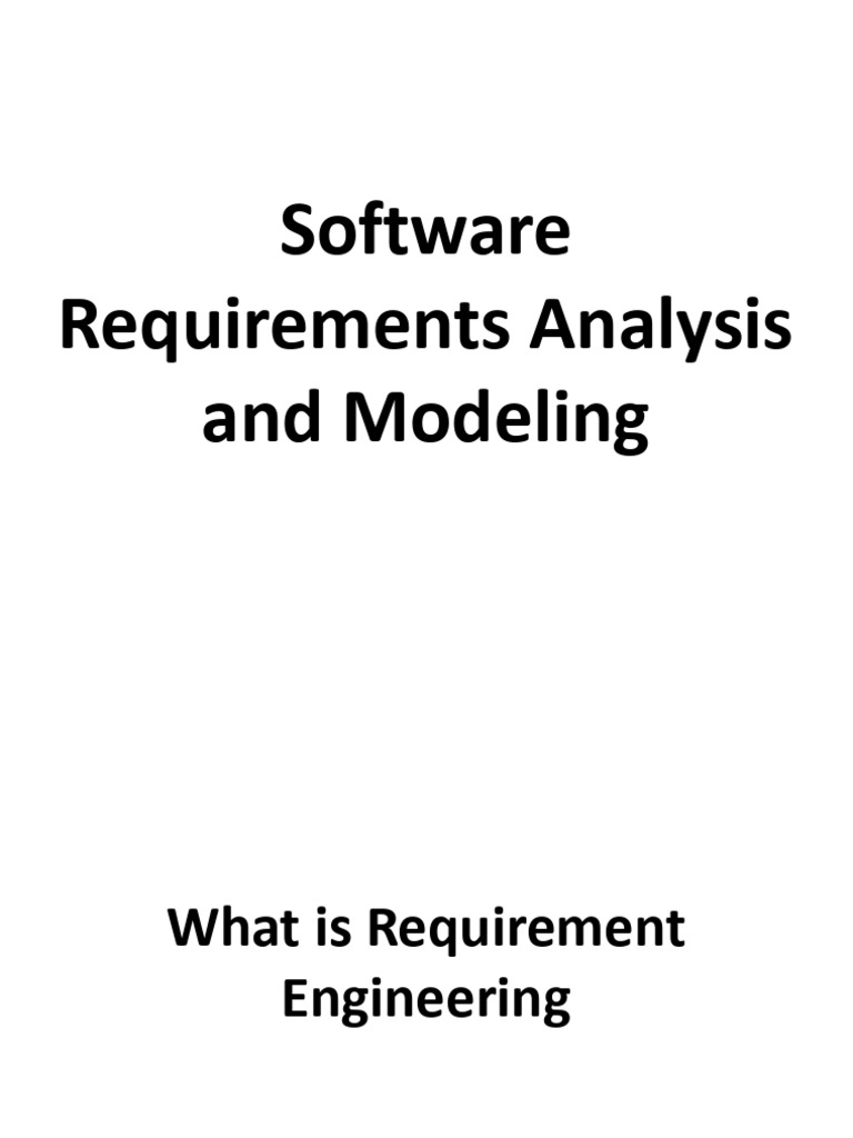 Software Requirements Analysis Guide | PDF | Use Case | Computer ...