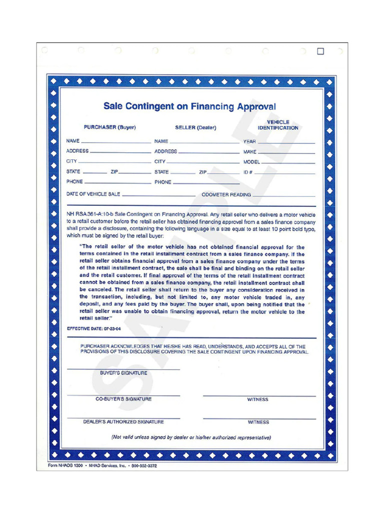 41-Spot Delivery Agreement | PDF