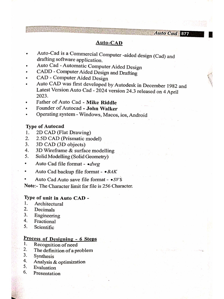 Auto CAD Short Key | PDF