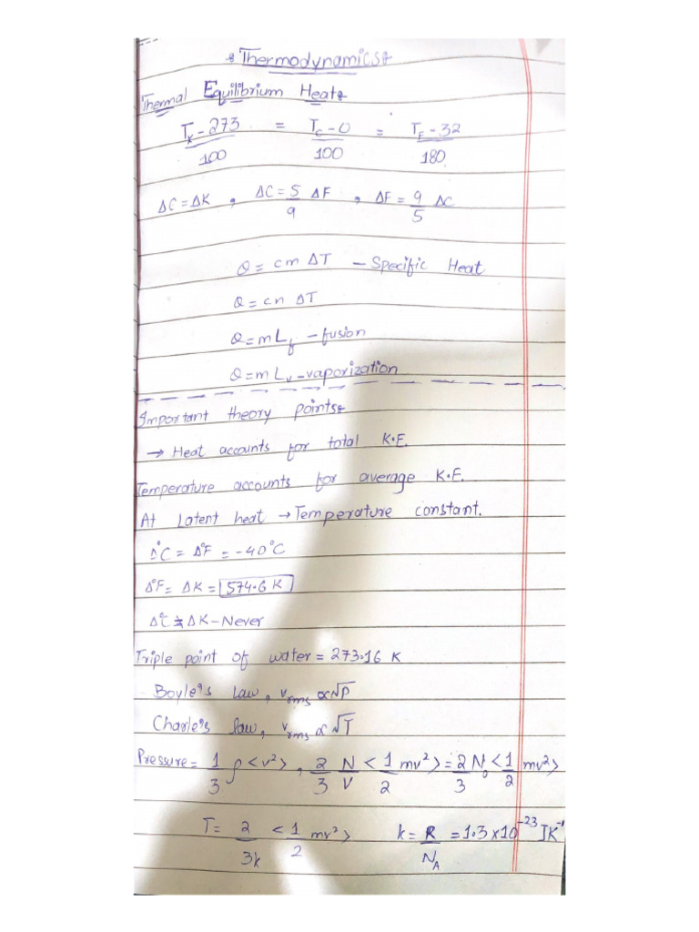 Thermodynamics Part 1 | PDF