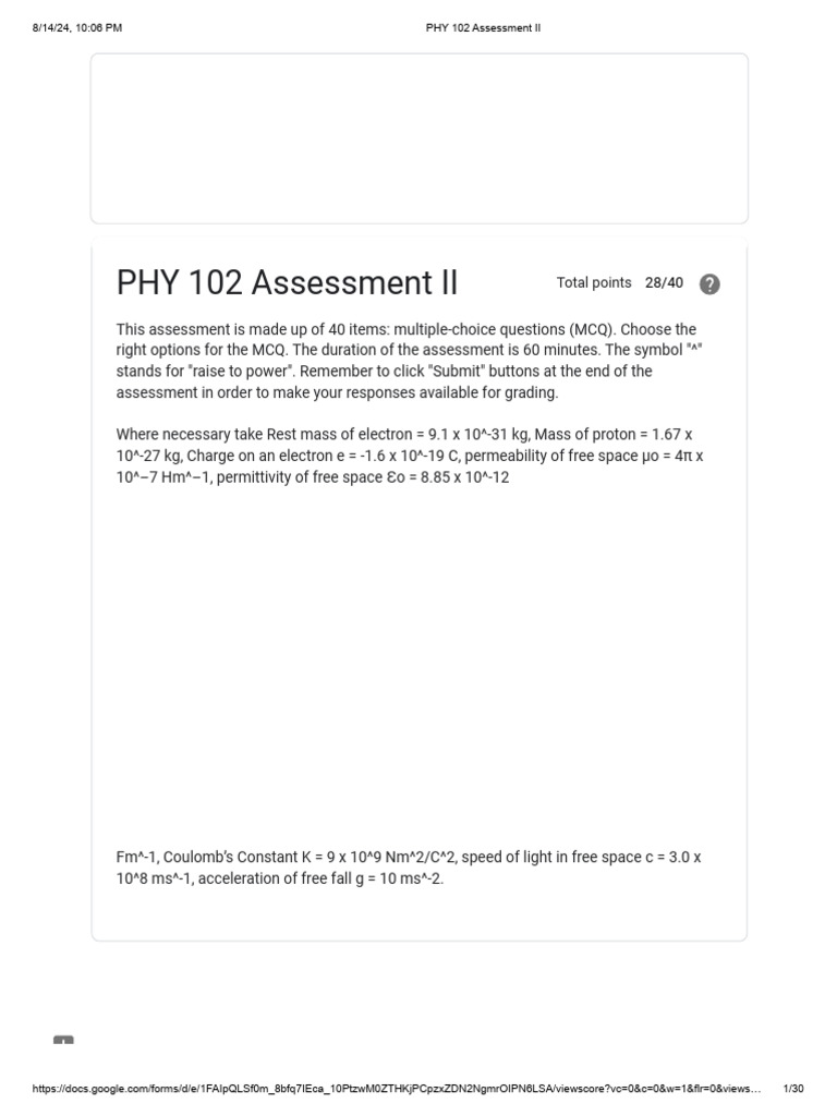 PHY 102 Assessment II | PDF | Electromagnetic Induction | Rectifier
