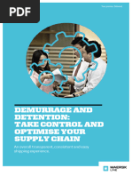 Malaysia Demurrage & Detention Tariff | PDF | International Trade