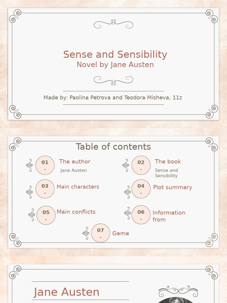 Sense and Sensibility | PDF | Sense And Sensibility | Elinor Dashwood
