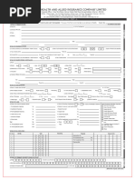 Cashless Hospitalization Request Form | PDF