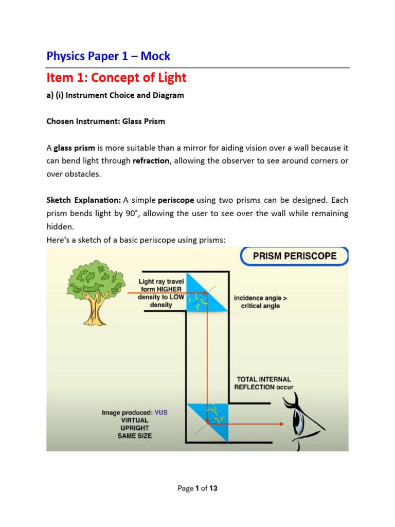 Physics Paper 1 | PDF | Inductor | Electromagnetic Induction