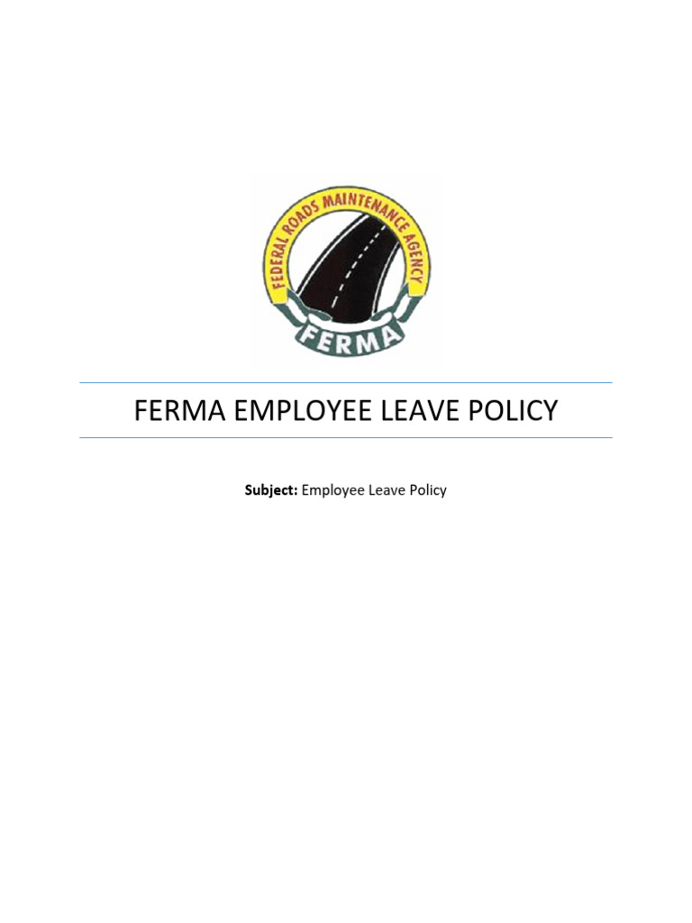 Ferma Employee Leave Policy | PDF | Employment | Parental Leave