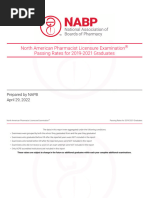 NAPLEX Pass Rates for 2022-2024 Graduates | PDF | Pharmacist | Social ...