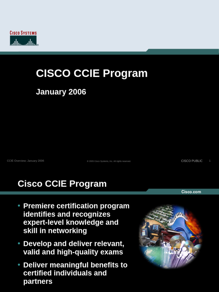CCIE Certification Overview and Benefits | PDF | Cisco Certifications ...