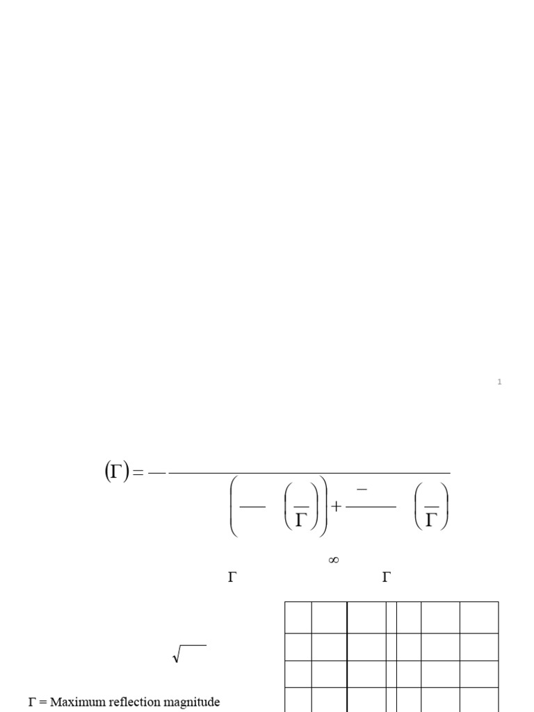 Impedance-Matching Equation Analysis | PDF | Electrical Impedance ...