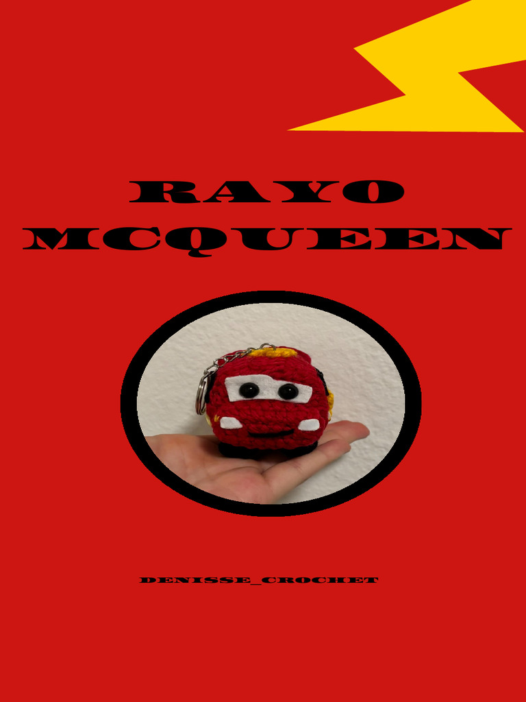 Patrón Crochet Rayo McQueen | PDF