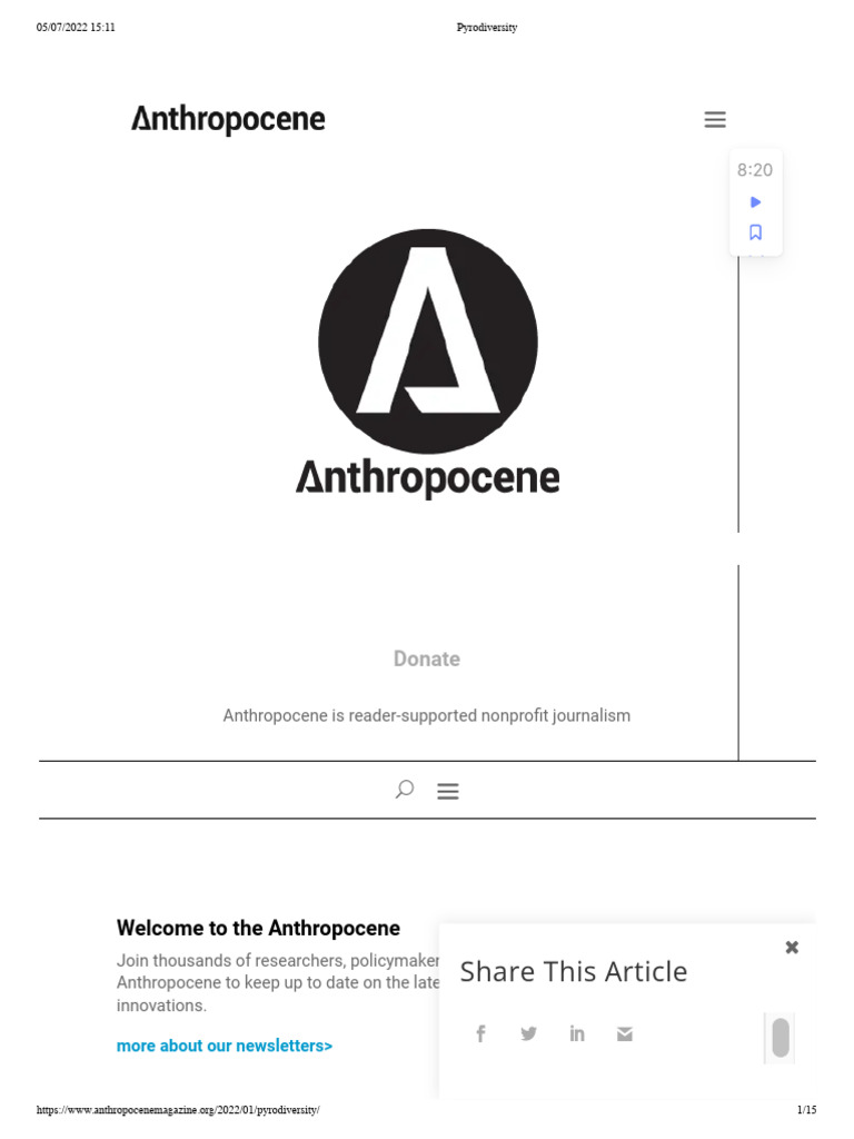 Pyro Diversity | PDF | Fires | Wildfire