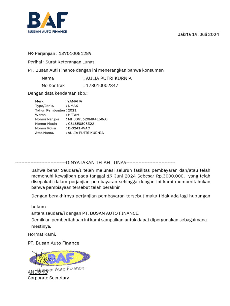 667895381-SURAT-LUNAS-BAF - PDF 20250824 081528 0000 | PDF