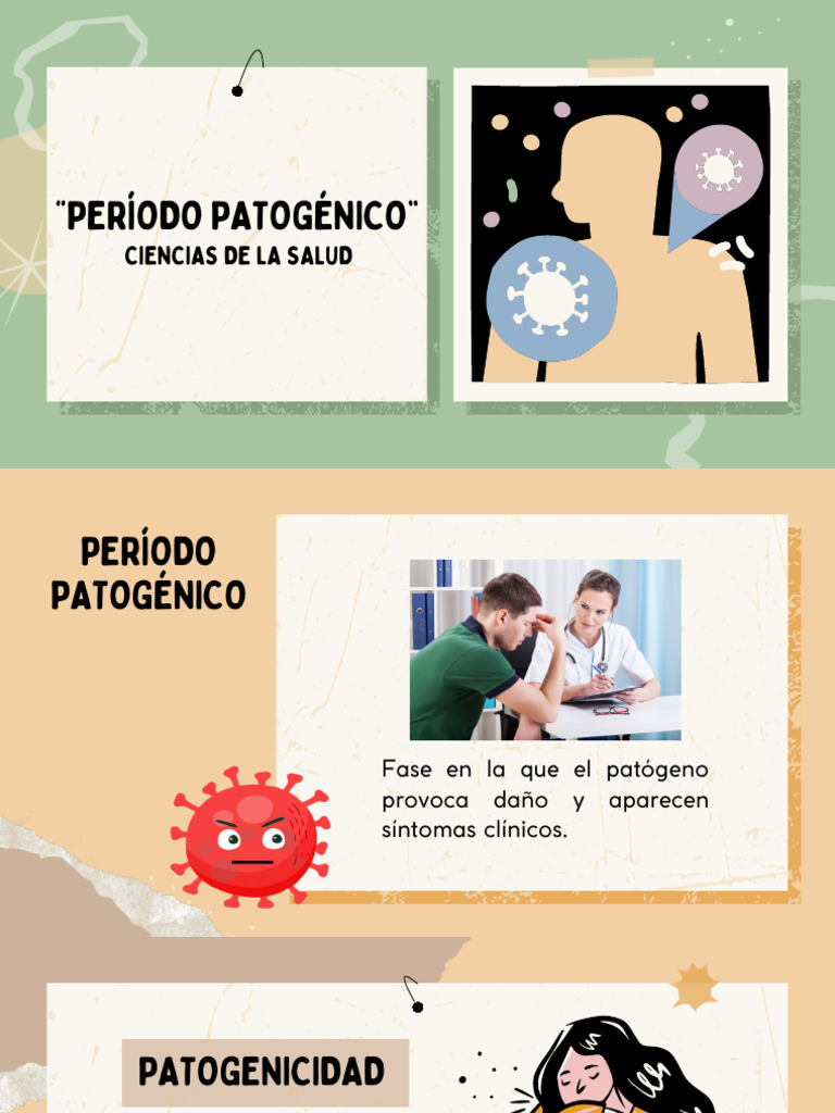 Etapas del Período Patogénico | PDF | Patógeno | Infección