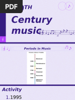 Overview of Musical Periods Timeline | PDF | Classical Music | Musicology