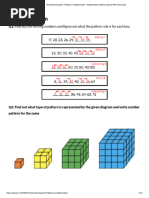 Grade6 Patterns Worksheet Expanded | PDF