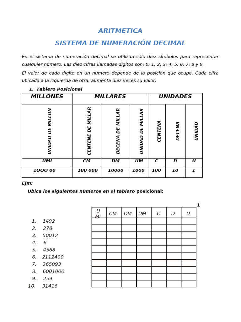 Valor de la cifra 5 en 45687 y MCD | PDF | Decimal | Aritmética