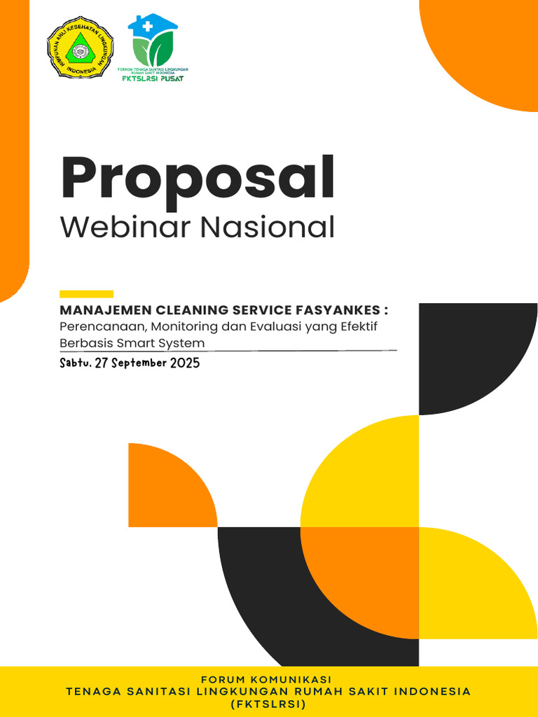 Webinar Manajemen Cleaning Service Fasyankes | PDF