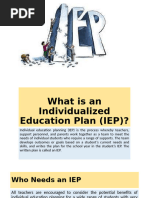 Parent IEP Input Form | PDF