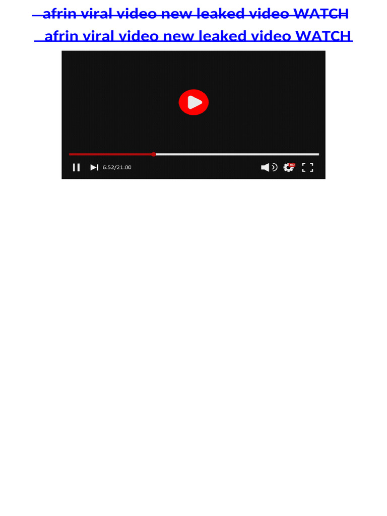 Afrin Viral Video Full Original Link Trending Now | PDF