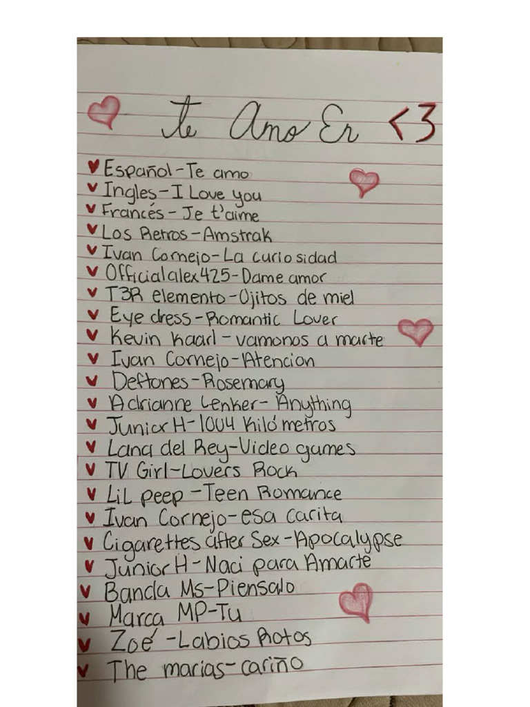 Te Amo En | PDF