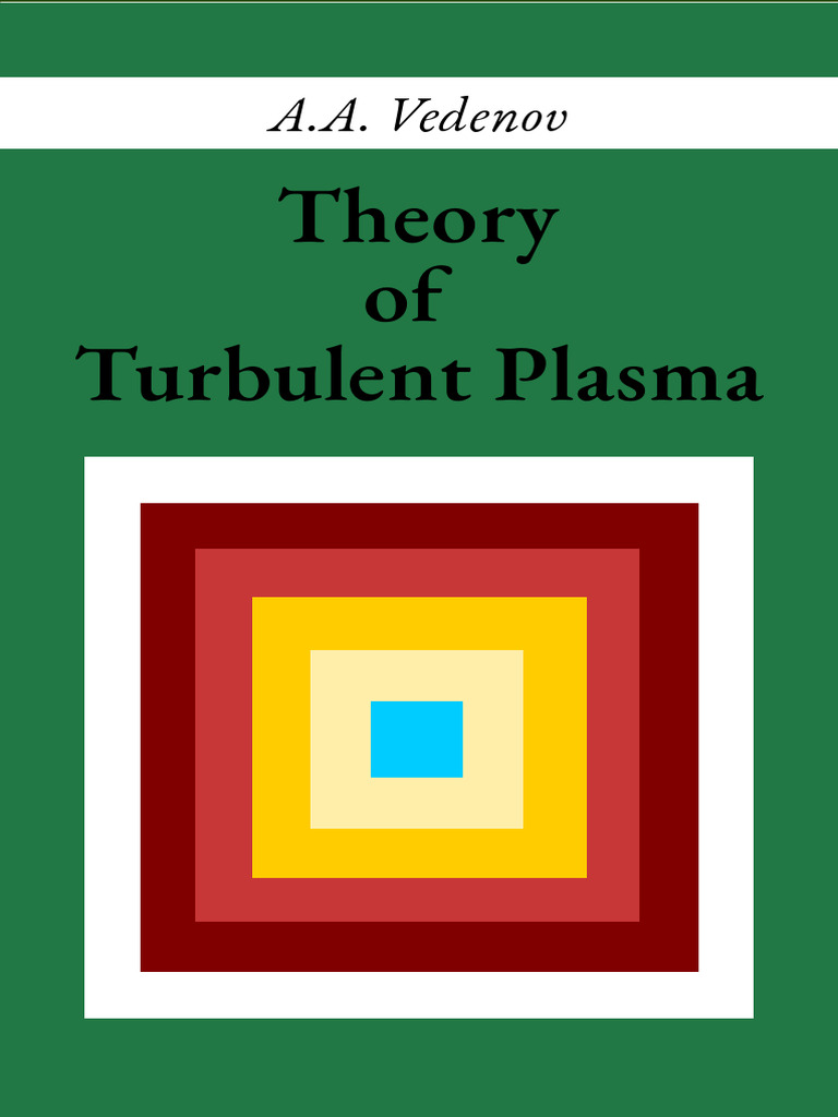 A.a. Vedenov - Theory of Turbulent Plasma | PDF | Plasma (Physics) | Waves