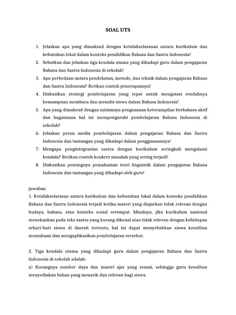 Uts | PDF
