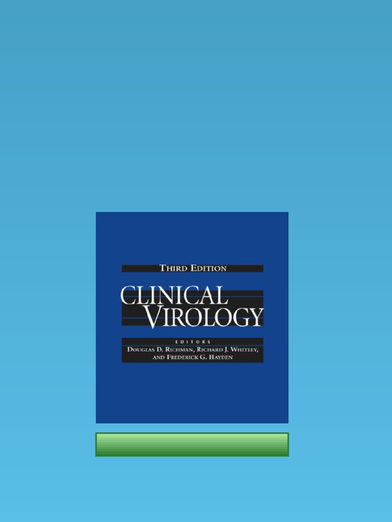 (Ebook) Clinical Virology by Douglas D Richman Richard J Whitley ...