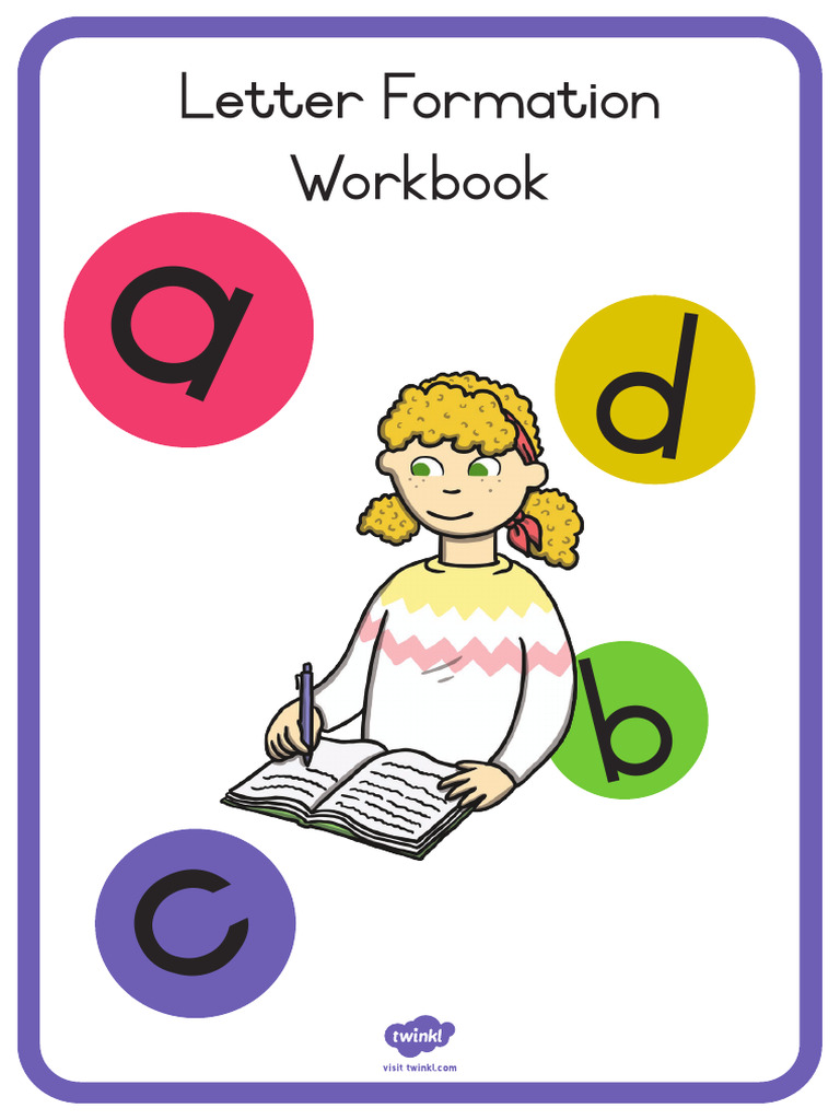 Letter Formation Practice Workbook | PDF