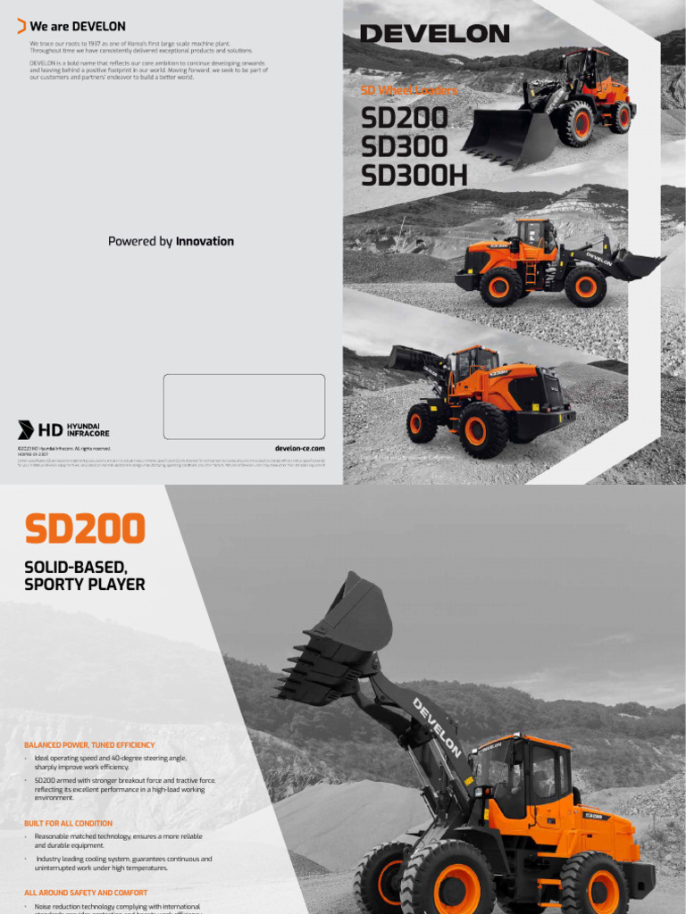 SD200 SD300 SD300H EN Low | PDF | Engines | Brake