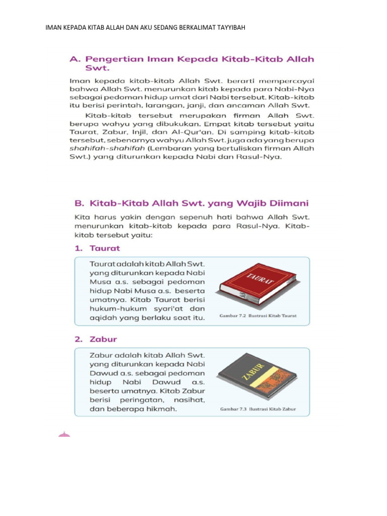 Rangkuman PAI BAB 7 | PDF