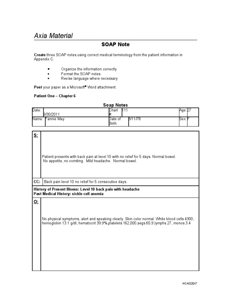 SOAP Notes | PDF | Physical Examination | Diabetes Mellitus