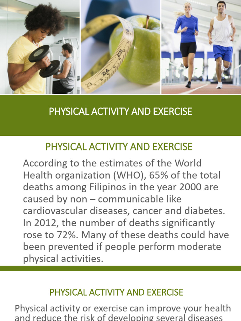 PHYSICAL-ACTIVITY-AND-EXERCISE (1) | PDF | Strength Training ...