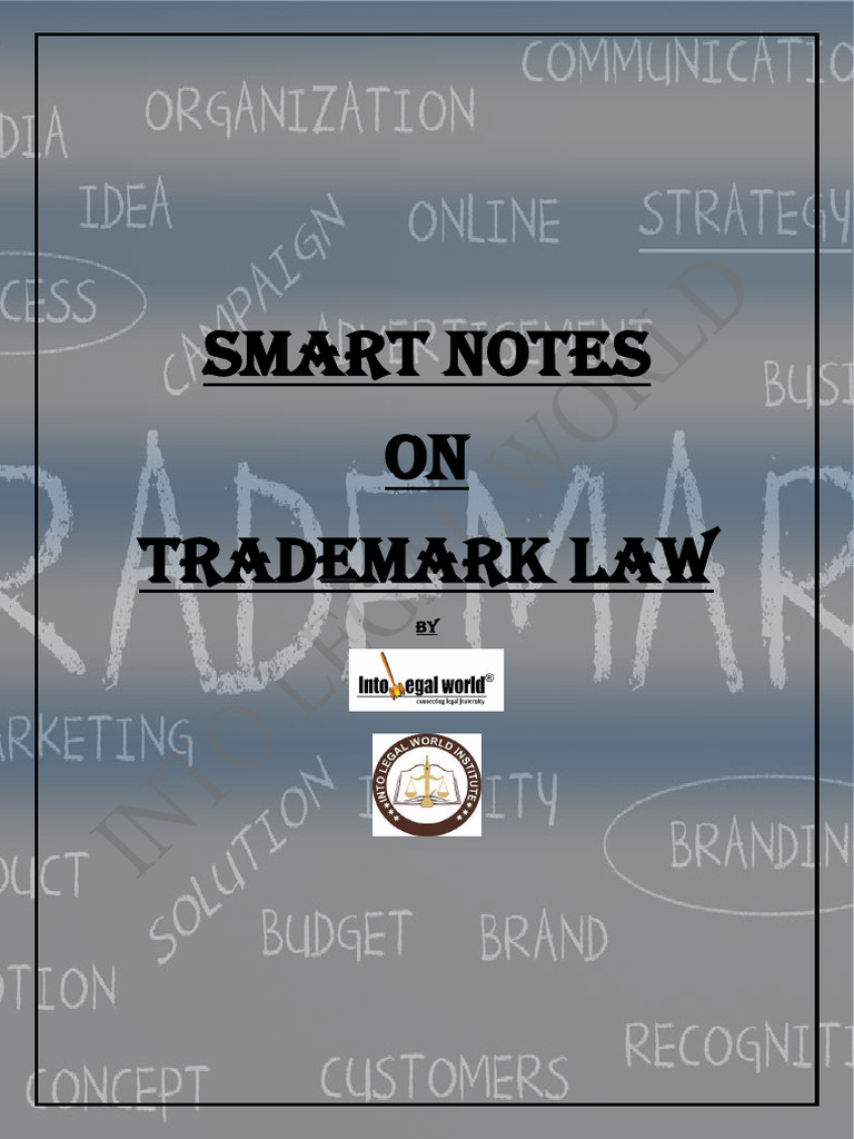 Overview of Trademark Law Essentials | PDF | Trademark | Trademark ...