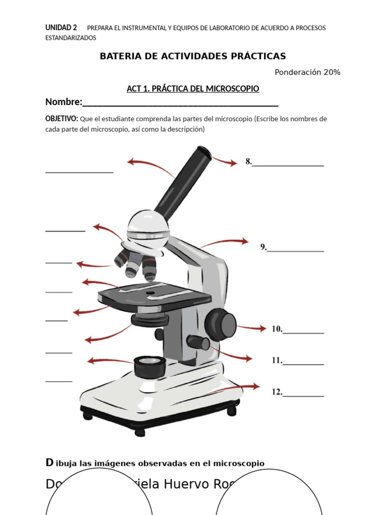 Unidad 2 de Microscopio | PDF | Densidad