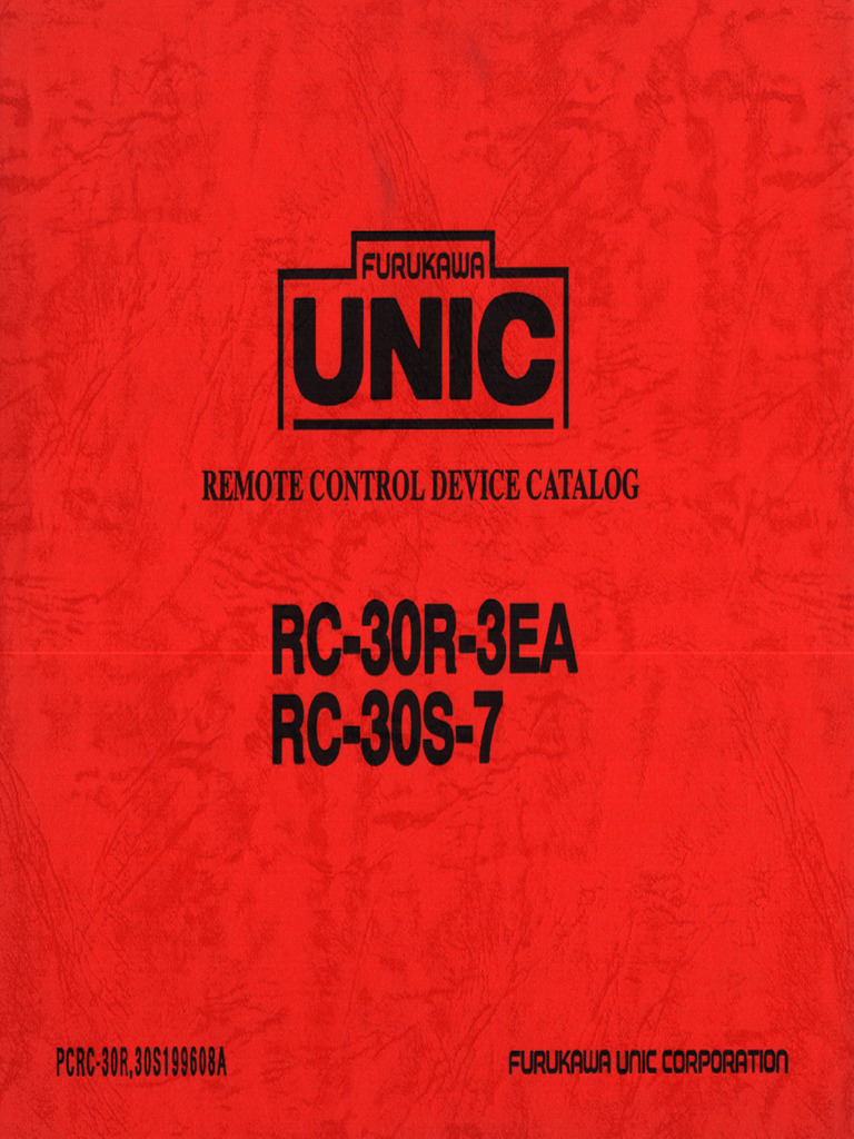 Remotecontrol Device Catalog | PDF