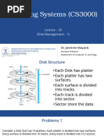 Disk Structure in OS | PDF | Disk Storage | Hard Disk Drive