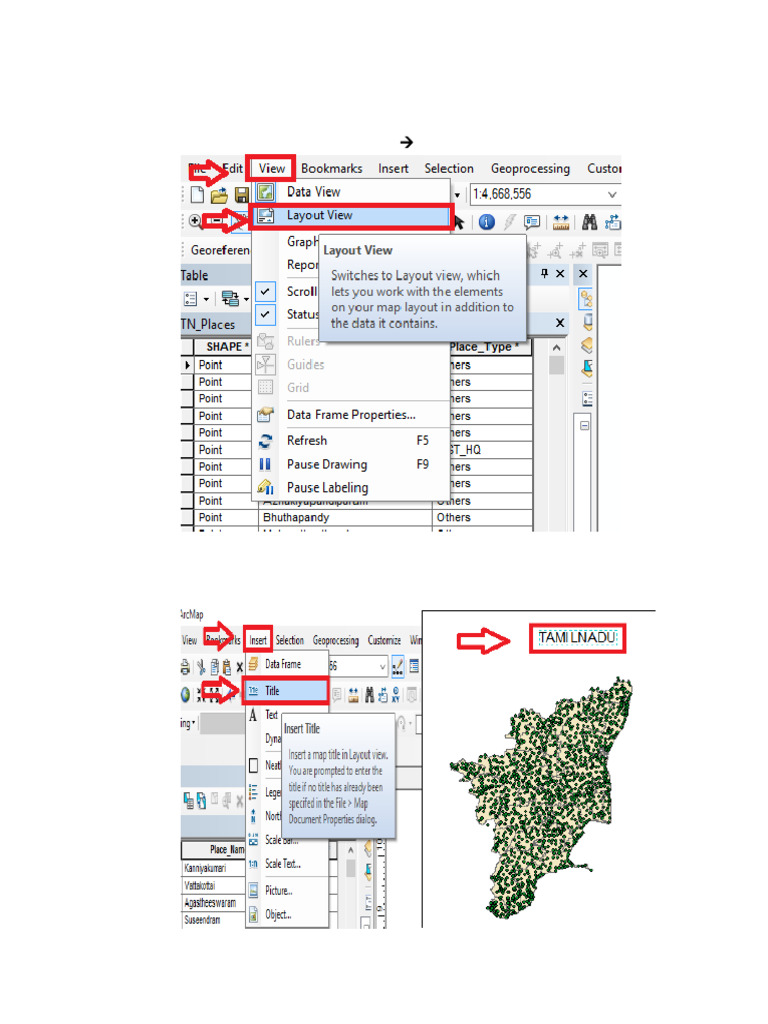 GIS Layout and Printing Guide | PDF