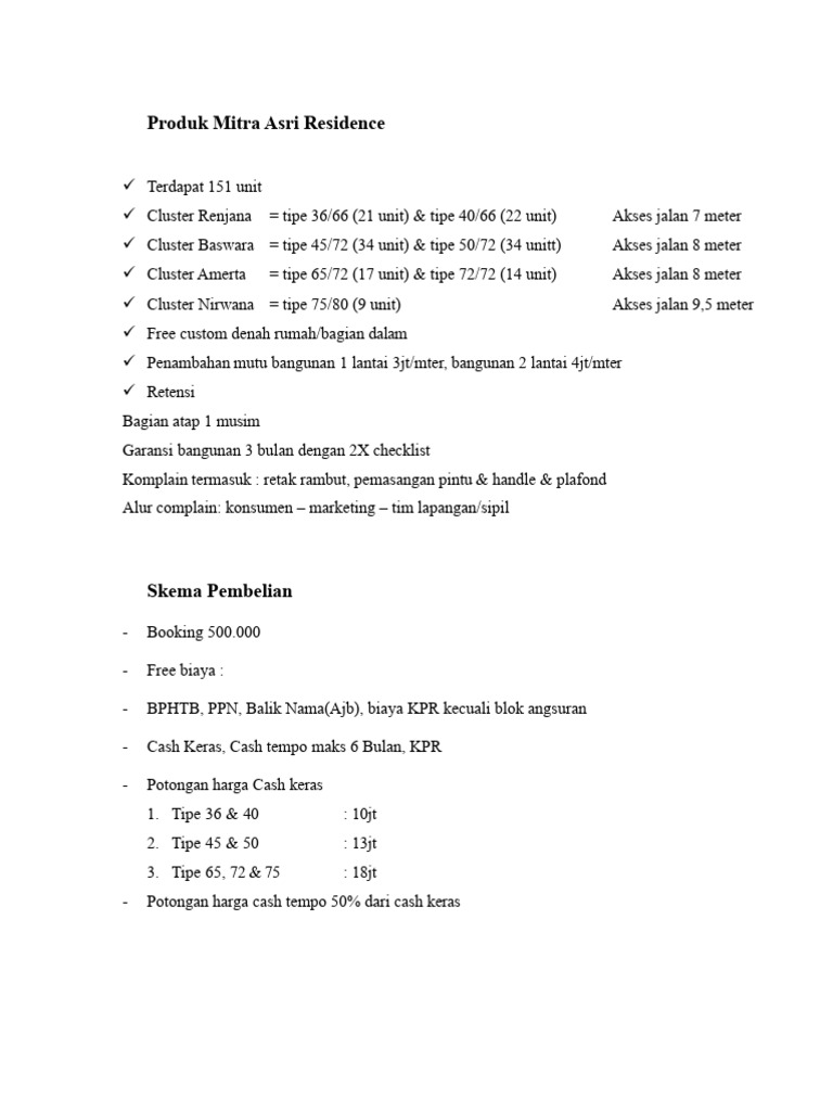 Product Knowledge | PDF