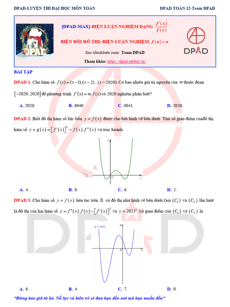 HSNC Bai 1 Bien Luan Nghiem Bien Doi Do Thi K Cach Dong | PDF