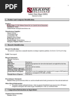 Johnson's Baby Powder Safety Data Sheet | PDF | Personal Protective ...