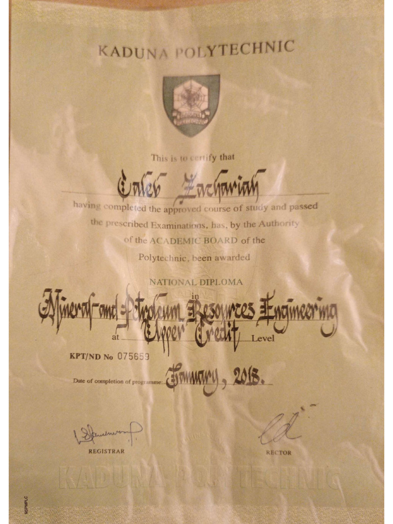 National Diploma Result | PDF