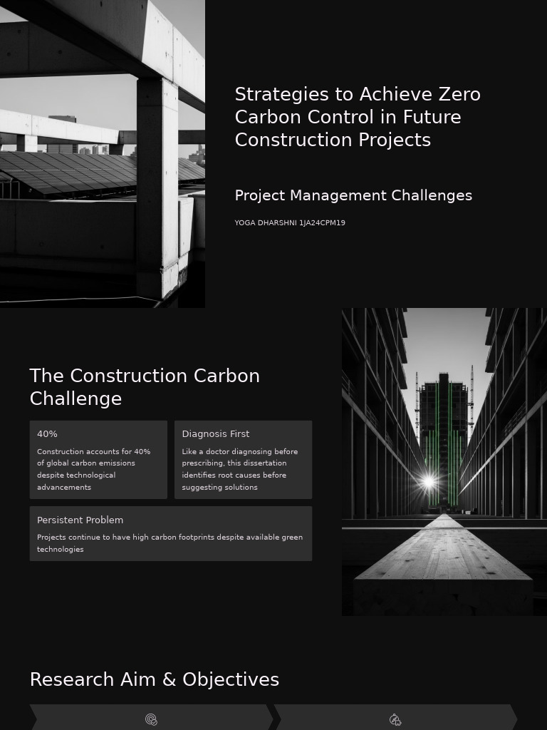 Strategies To Achieve Zero Carbon Control in Future Construction ...