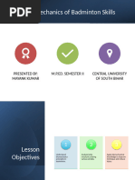 Biomechanics of Badminton Smash | PDF | Anatomical Terms Of Motion ...