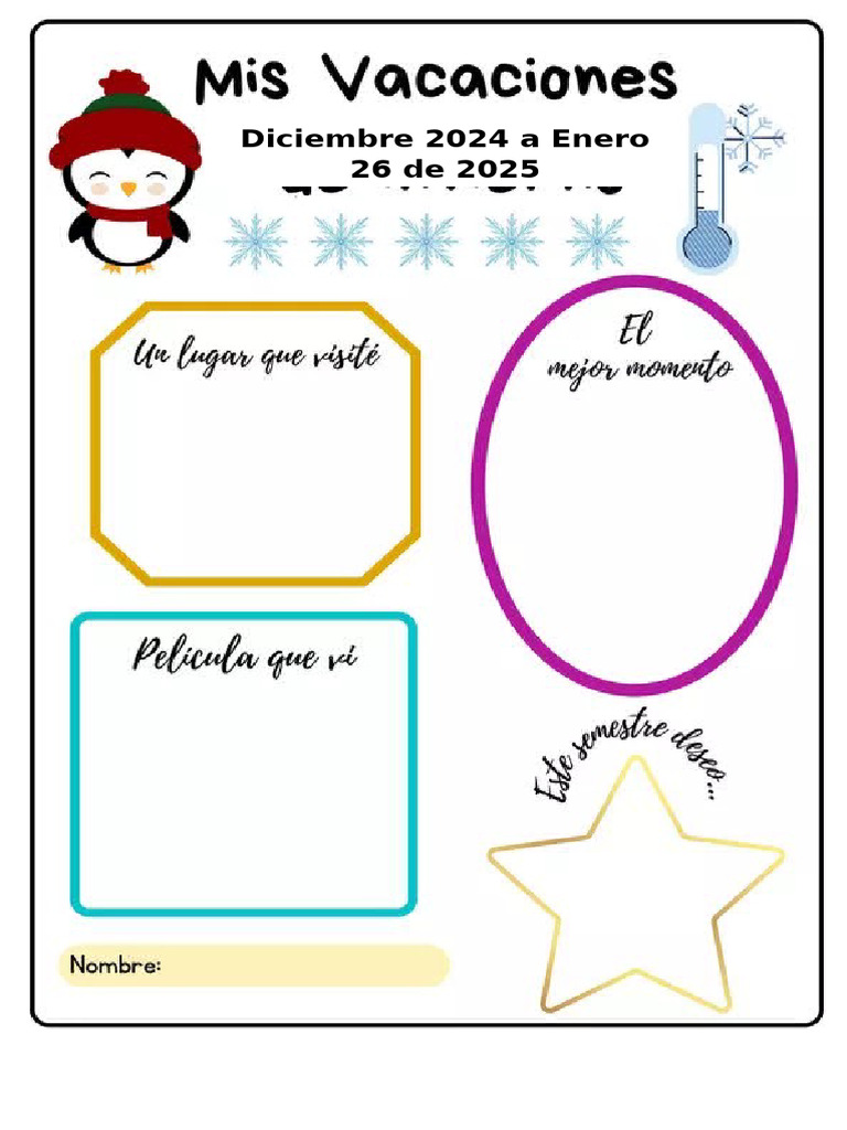 Actividad de Inicio de Clases | PDF