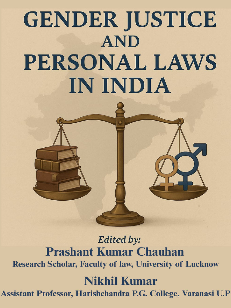 Gender Justice and Personal Law in India | PDF | Gender Equality ...